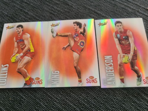 Afl Select 2023 Gold Coast Color Spots X3 | eBay