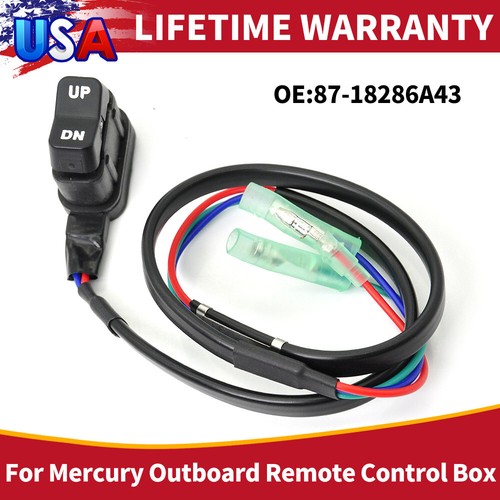 Tilt Trim Switch Assembly For Mercury Outboard Remote Control Box 87 ...