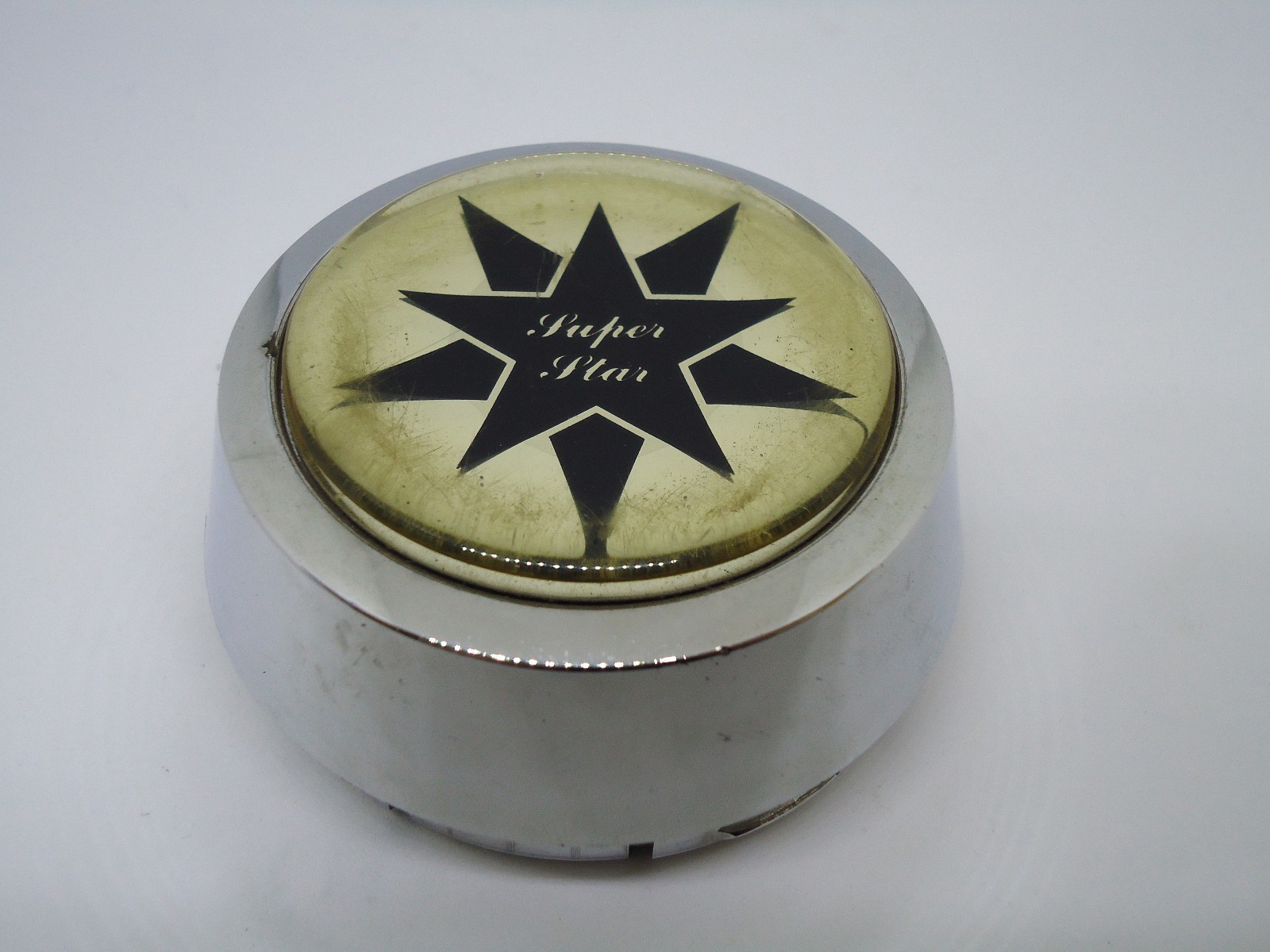 Super Star RACING Wheels CHROME Wheel Center Cap 2 1/4 POP-IN Free Ship ...