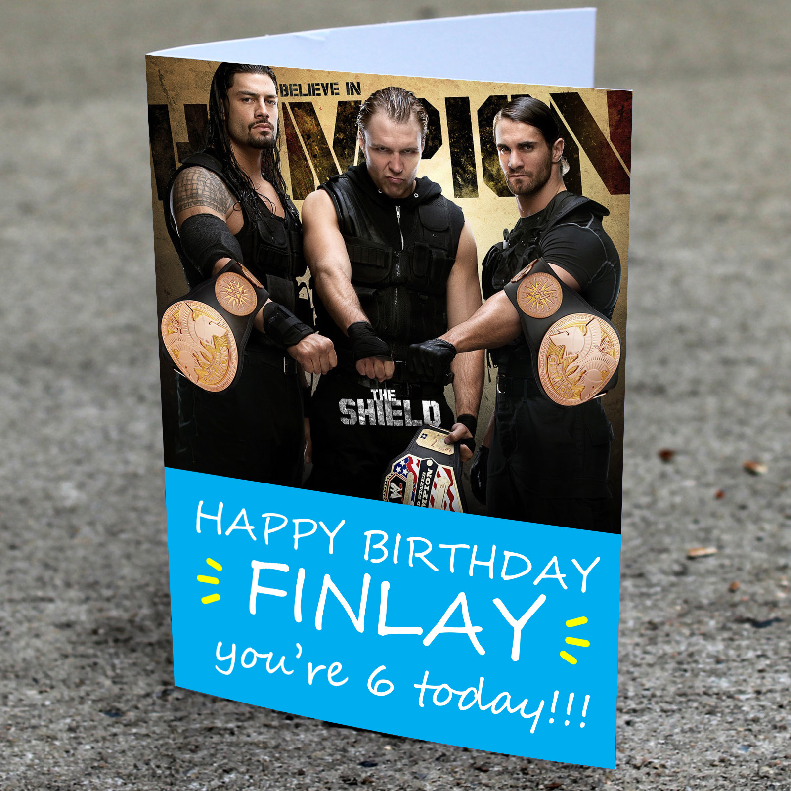 The Shield Wwe Happy Birthday