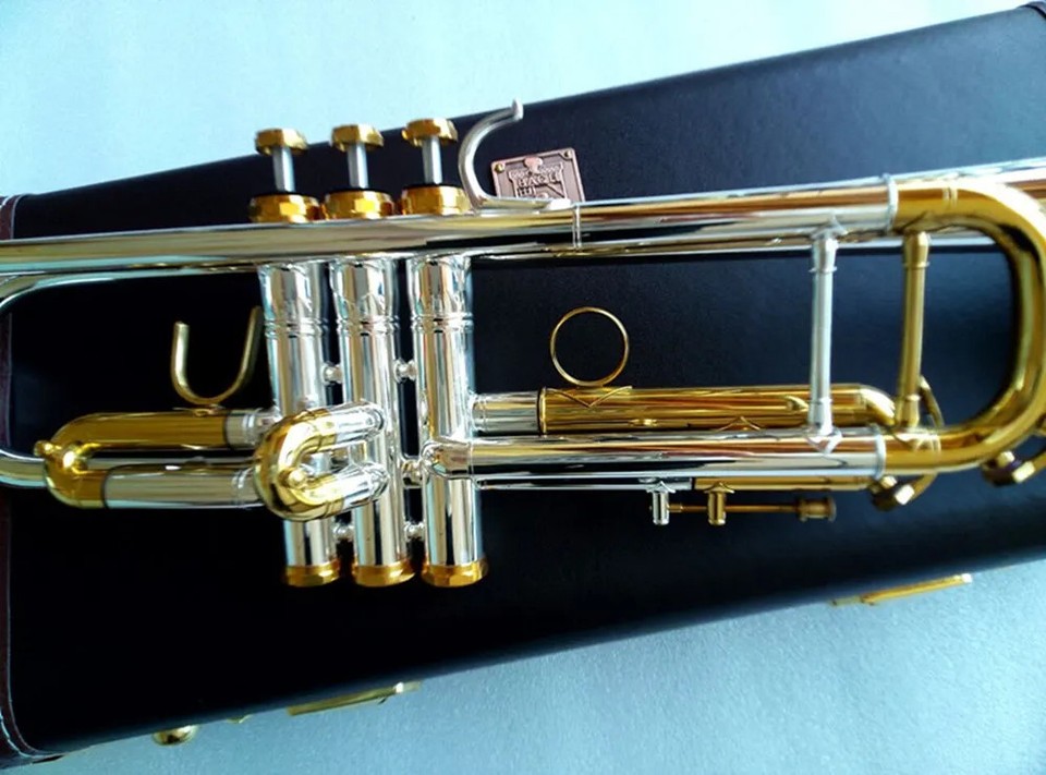 New Trumpet Best quality B Flat Silver Plated Professional Trumpet ...
