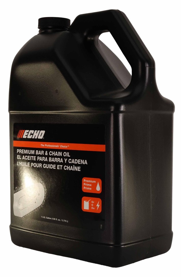 Echo Original Equipment Premium Bar and Chain Oil (1 Gallon Bottle ...