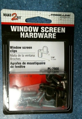 Prime-Line PL- 7900 Window Screen Hardware/Clips, FREE SHIPPING | eBay