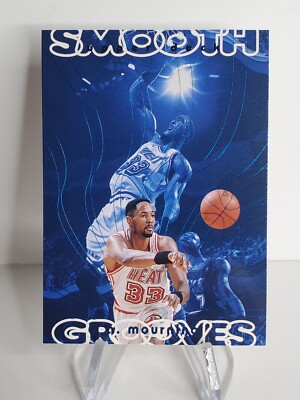 1996-97 UPPER DECK "ALONZO MOURNING" SMOOTH GROOVES SG9 RARE Insert ...