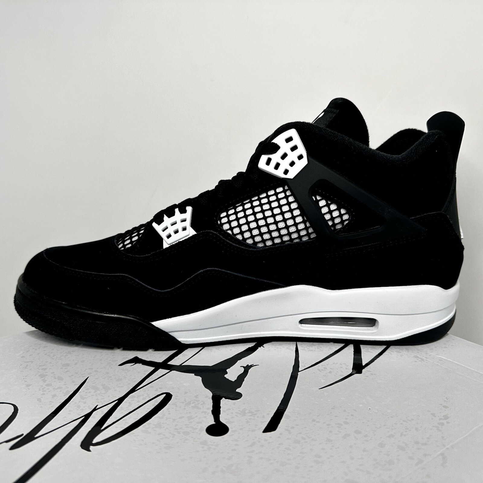 Air Jordan 4 White Thunder FQ8138-001 Size 12.5 | eBay