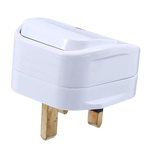 Copper Conductor British Standard Plug ABS Housing Mains Plug Top ...