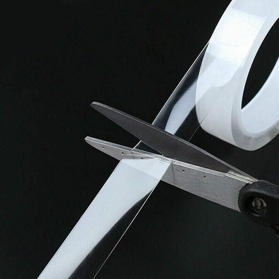 Anti-scratch Transparent Strip Car Door Protector Sill Scuff Cover ...