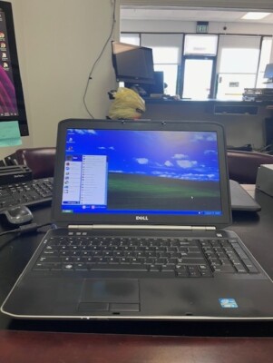 Nice! Dell Laptop Windows XP Pro, 15", I3 2.2, 128GB SSD, 4 GB, Battery ...