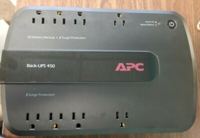 APC Back-UPS ES 450 Battery Backup/Surge Protection - Battery Not ...