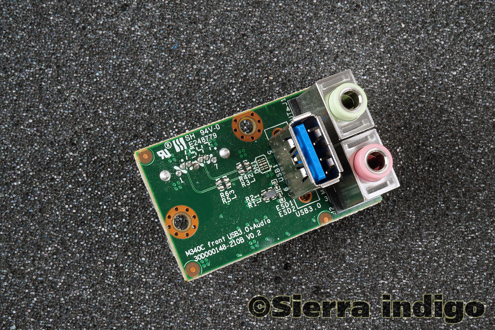 iGel M340C Front i/o Panel USB Audio Board 30D000148-210B | eBay