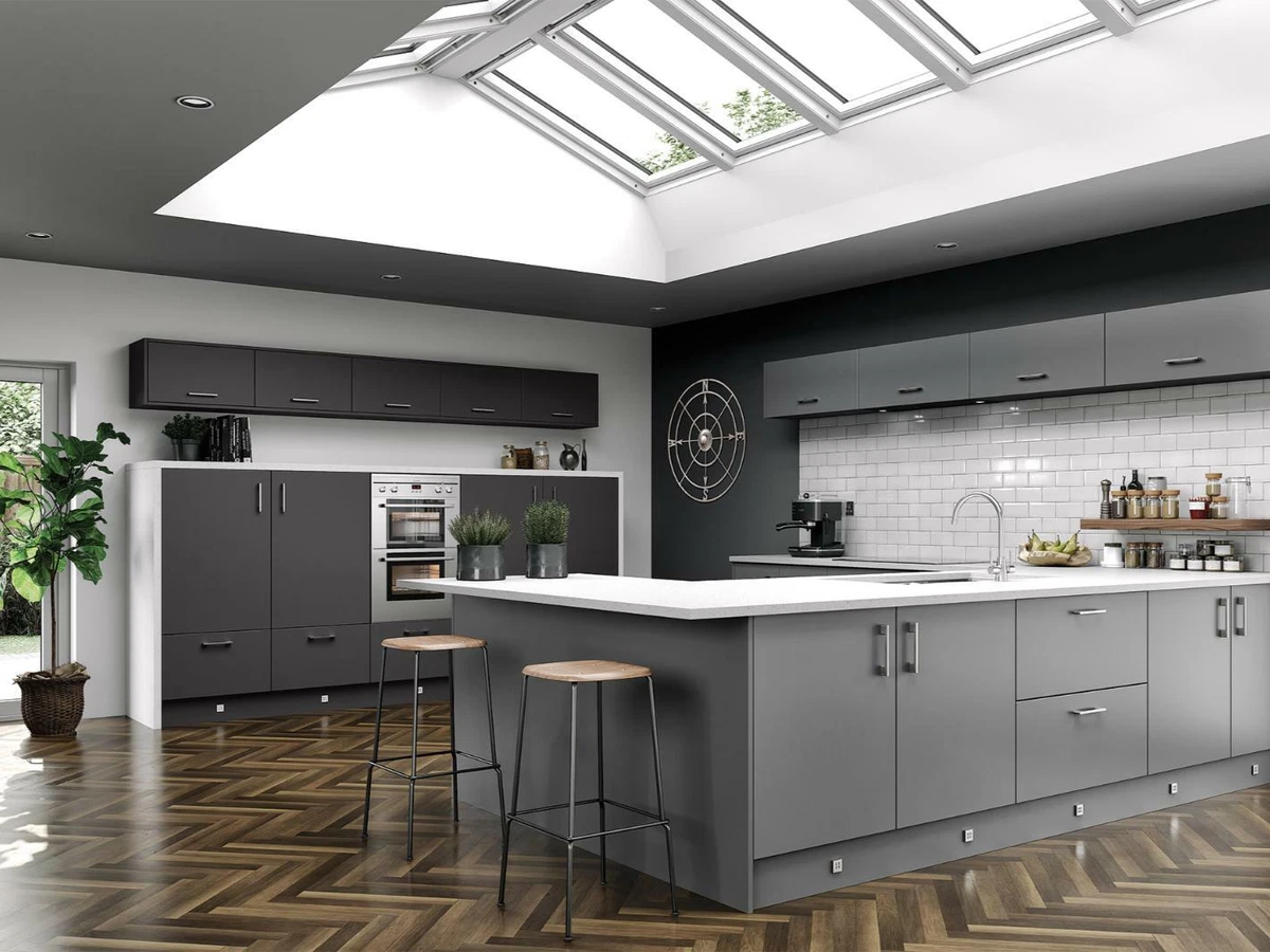Grey Kitchen Ceilings | Shelly Lighting