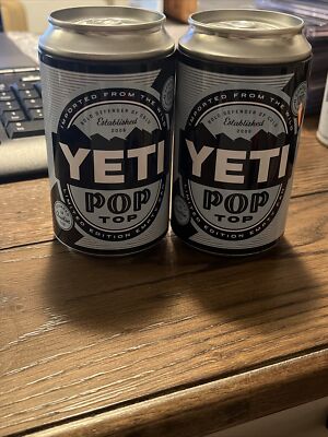 YETI POP TOP Limited Edition Empty Can Hidden Storage Lot Of 2 | eBay