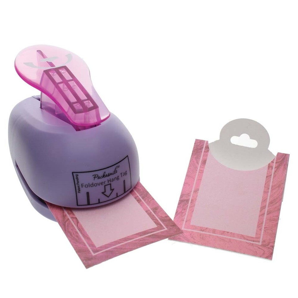 Punch, 1 Fold Over Hangtag Card Punch to Make Your Own Hanging Display ...
