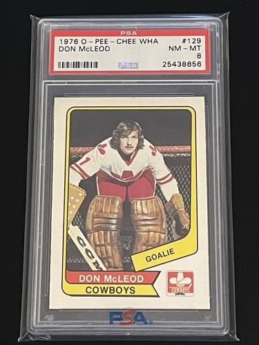 1976-77 O-Pee-Chee WHA - Don McLeod #129 (RC) for sale online | eBay