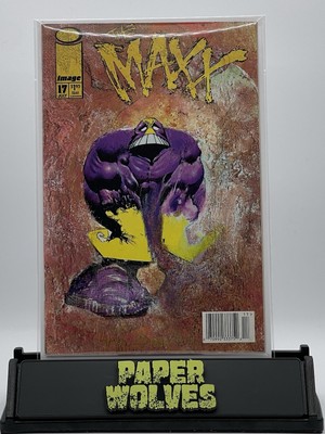 THE MAXX #17 Newsstand - Image 1995 First Print Sam Kieth - Low Print ...