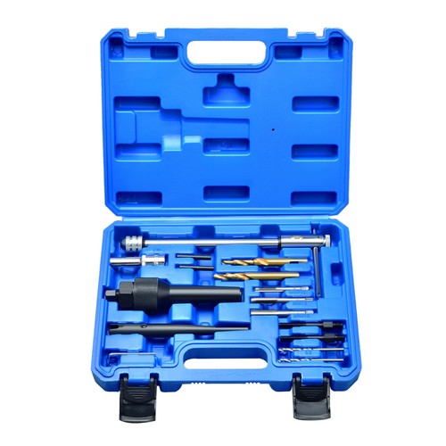 16 Pcs Glow Plug Removal Tool, 8 mm 10 mm Damaged Glow Plug Extractor ...