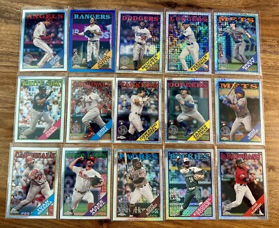 2023 Topps Mojo Silver Pack Refractor Lot Ohtani Stars & RC + Free ...