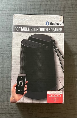 SuperSonic Portable Bluetooth Speaker | eBay