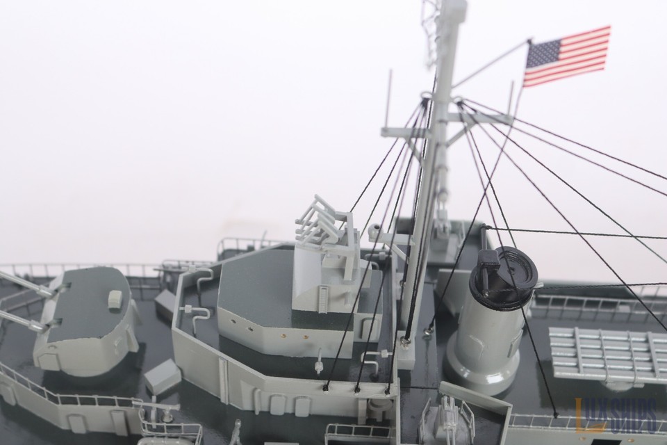 USS GEARING (DD-710) Class Destroyer Model Ship, Wooden Ship Model is ...