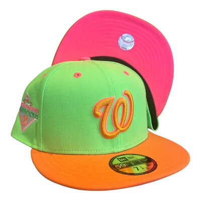 New Era Washington Nationals Ultimate Warrior Pack 59FIFTY Fitted Hat ...