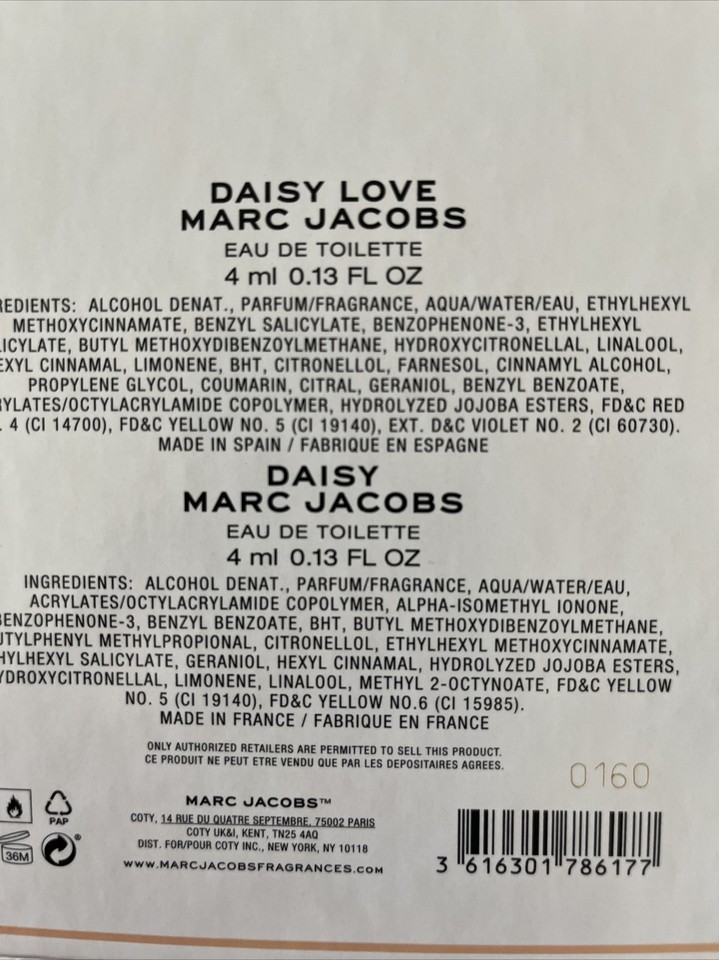 Marc Jacobs Fragrances Mini Daisy Perfume Set 💯Auth*Limited Edition🎁New ...