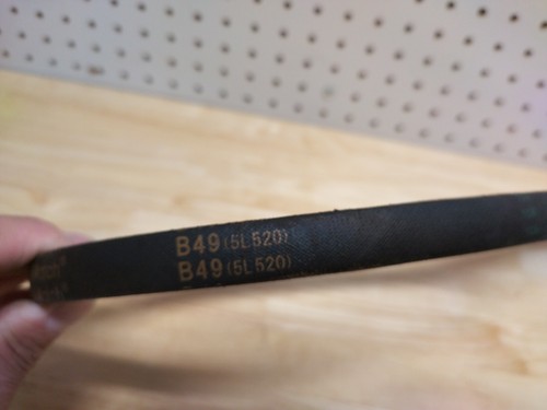Jason Industrial B49 / 5L5201 V-Belt 52 Inch Length - 0.66” Width - 0. ...