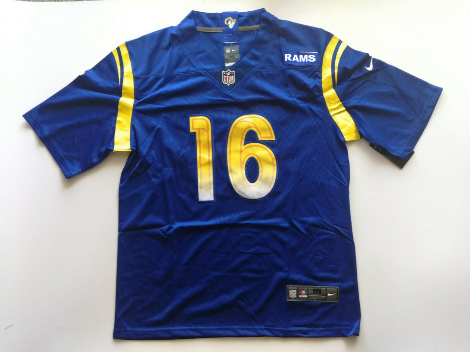 Jared Goff # 16 Los Angeles Rams Mens American football Jersey M Size ...