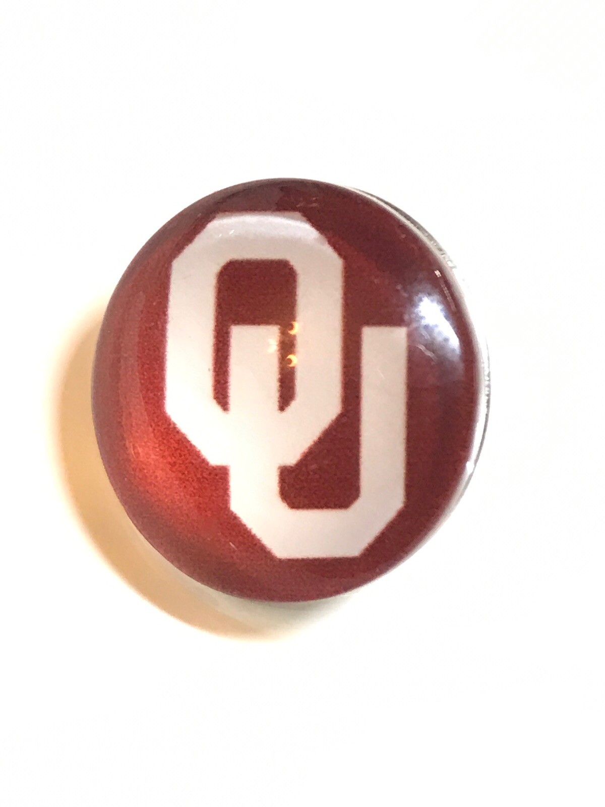 Oklahoma sooner snap button 18mm fit ginger snap noosa Fast Shipping | eBay