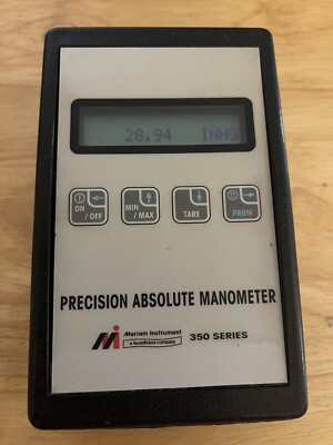 Meriam Precision Absolute Manometer 350 Series | eBay