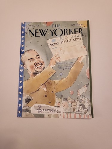 2015 September 14, The New Yorker Magazine, Filter Fish, (MH446) | eBay