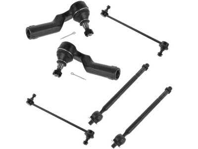 For 2010-2013 Mazda 3 Tie Rod End and Sway Bar Link Kit Front 68669MF ...