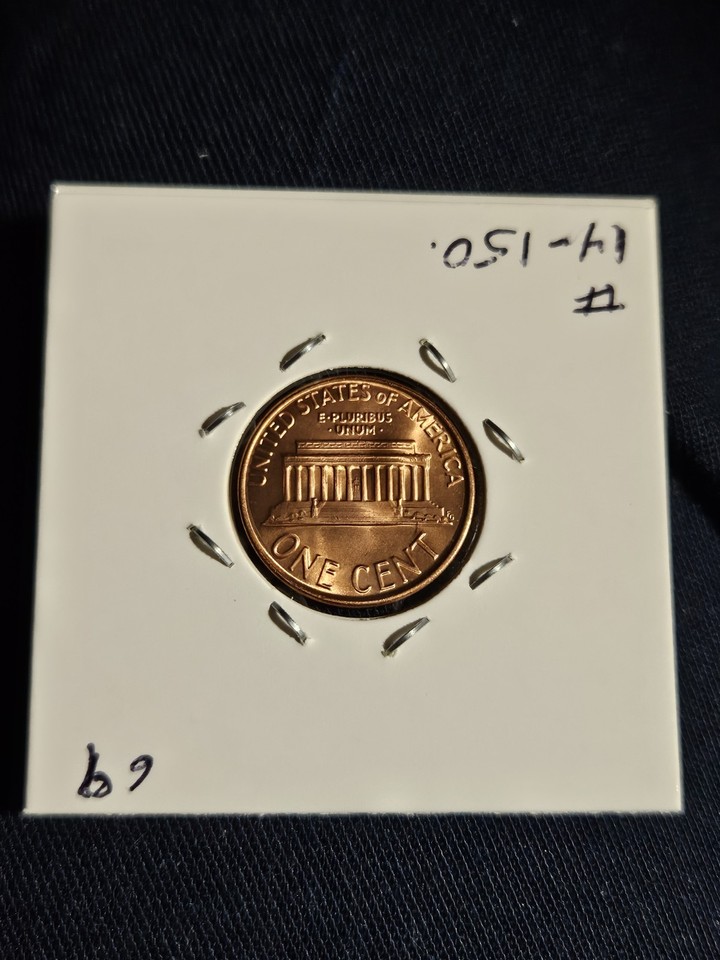 1988 D Lincoln Memorial Penny Proof UNC. (MS) Nice Coin For Your ...