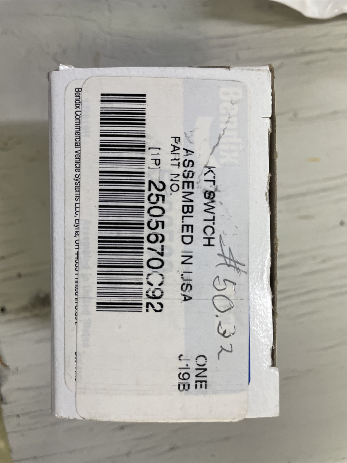 Bendix Brake Light Switch 2505670C92 | eBay