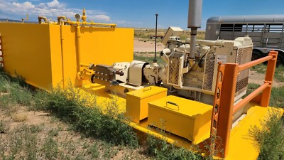 Weatherford T92 Triplex Pump Skids w/ Perkins Diesel Power | eBay