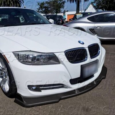FIT 2009-2011 BMW 328i 335i E90 4DR/SEDAN CARBON STYLE FRONT BUMPER ...