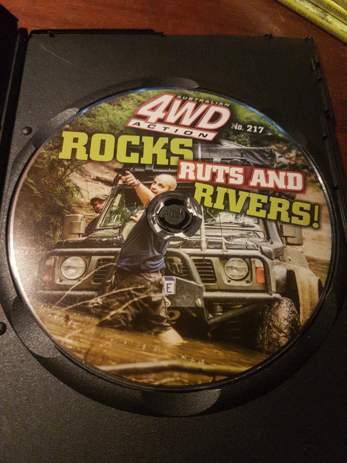 4WD Action DVD # 217 Rocks, Ruts & Rivers Never Viewed As New All ...