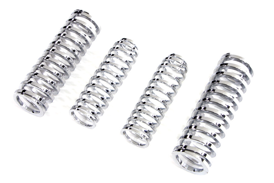 Square Spring Fork Outer Springs AEE Style for Harley Chopper Bobber ...