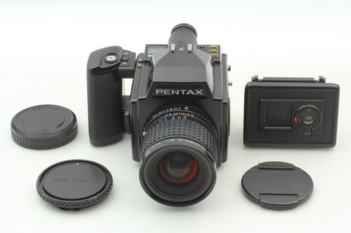 MINT Lens [Near MINT] Pentax 645 Film Camera SMC A 45mm F2.8 120 Back ...