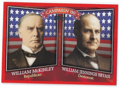 William McKinley - William J Bryan, 1900 Presidential Election, 2008 ...