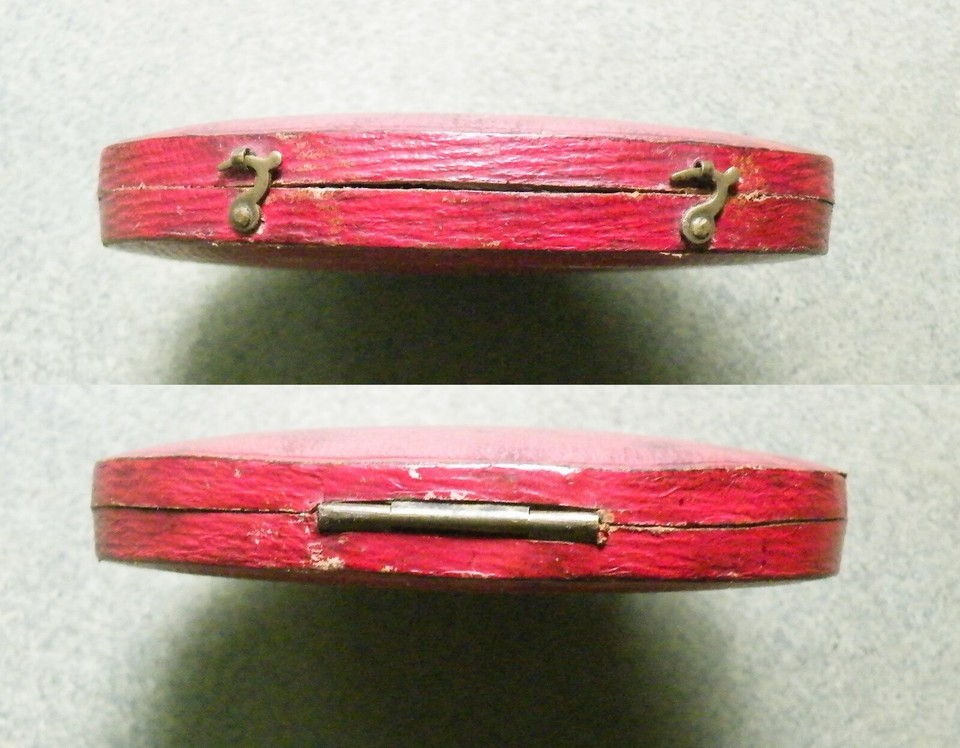 Regency Profile Portrait Miniature In Original Red Leather Case c. 1820 ...