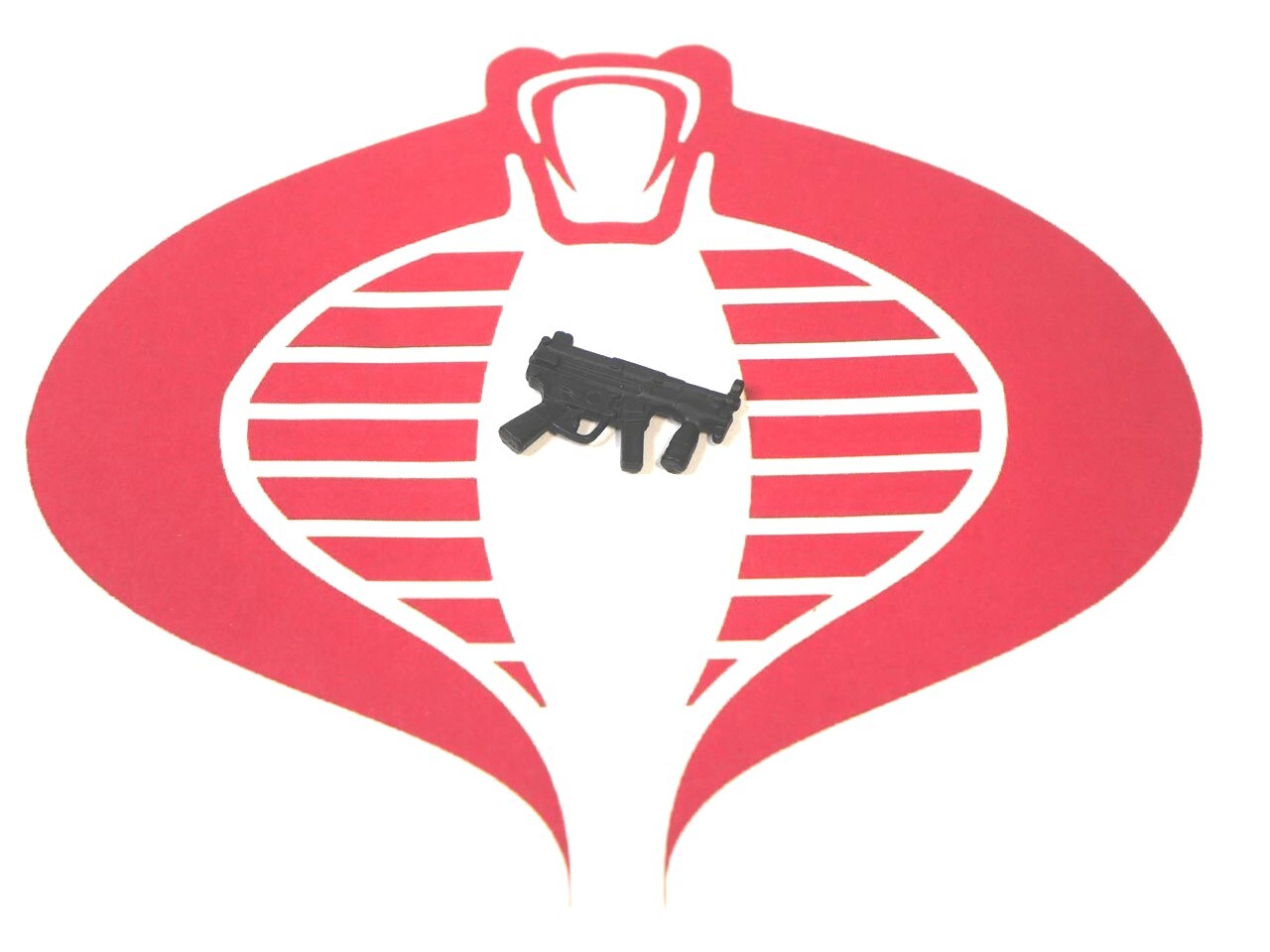 GI Joe Weapon SMG Black 1:18 Original Figure Accessory | eBay