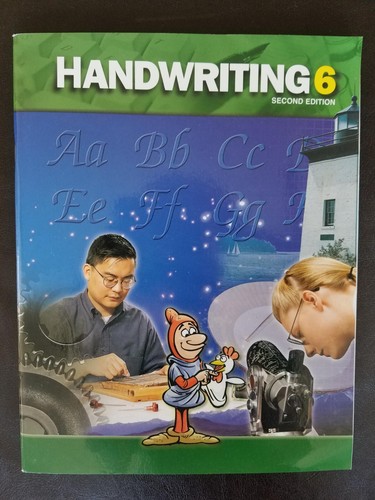 BJU Press Handwriting 6 Second Edition Bob Jones BRAND NEW | eBay