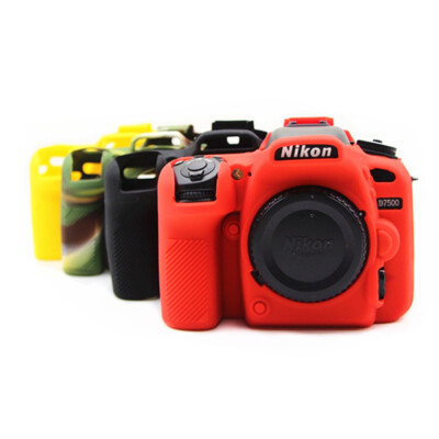 Soft Silicon Rubber Case Cover Body Skin Protector for Nikon D7500 DSLR ...