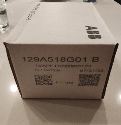 New ABB FT-1 Switch 1VAPFT0722983123 FT1-018 | eBay