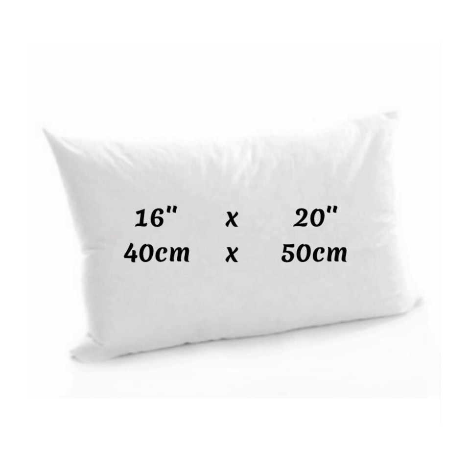 Oblong Cushion Pads Rectangular Hollowfiber Inserts Fillers Scatters ...