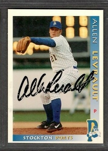 1998 Grandstand #21 Allen Levrault Stockton Ports Signed Autograph (F69 ...