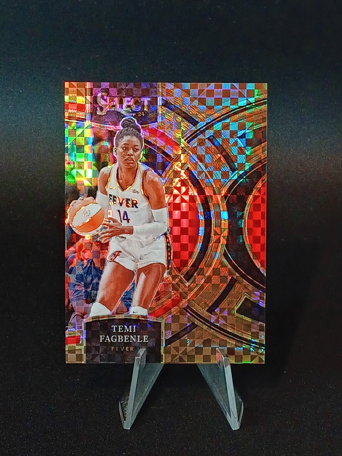 Temi Fagbenle 2024 Select WNBA #168 Base Red Ice Price Guide - Sports ...