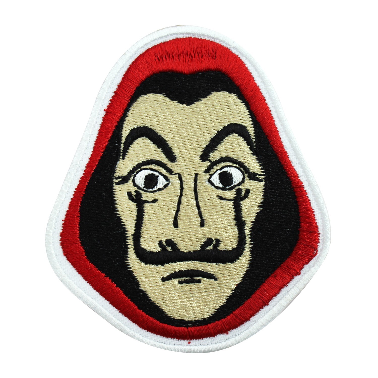 No face patch humorous cool patch Embroidered Iron on Patch | eBay
