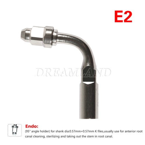 Dental E2 Ultrasonic Scaler Endo Scaling Tip for EMS/ SKYSEA SK-E1/E3 ...
