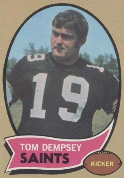 1970 Topps - #140 Tom Dempsey (RC) for sale online | eBay